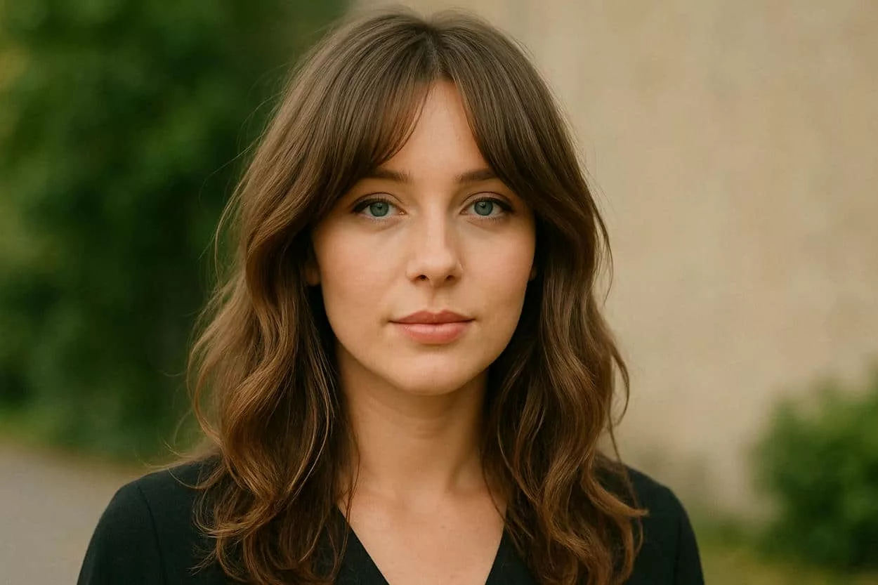 Frange rideau wavy : le secret des coiffeurs pour un look réussi